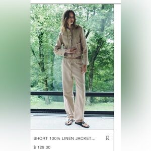Zara | Jackets & Coats | Zara Short 0 Lenin Jacket Inzw Collection ...